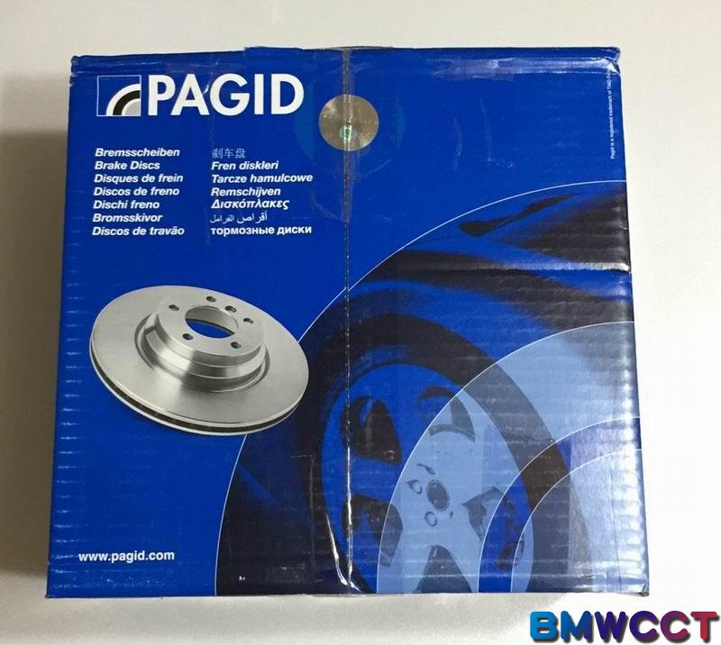 PAGID E60 E61 E63 E64前碟盤 324x30_底盤部品_車身部品_BMWCCT購物網