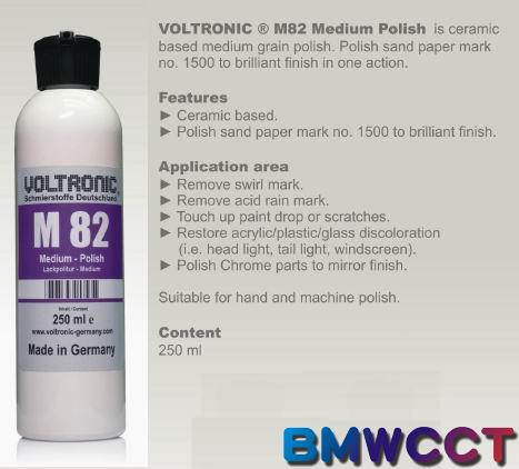 VOLTRONIC 去污陶瓷拋光腊 M82_其他油品_油品化工_BMWCCT購物網